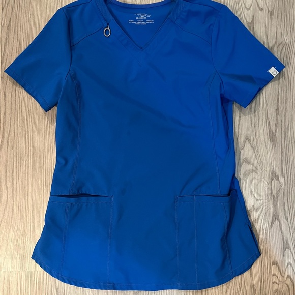 Cherokee | Tops | Royal Blue Scrub Top Cherokee Infinity | Poshmark